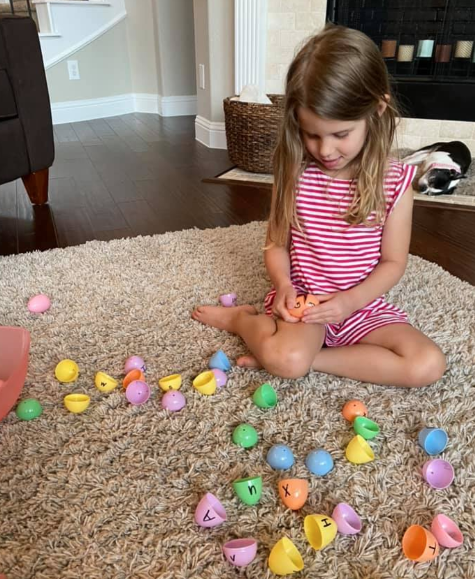 How to Make Preschool Letter Matching with Easter Eggs | Kids ...