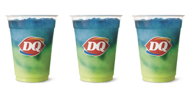 Dairy Queen Has A New Slush Made With Lemonade and Blue Raspberry and ...