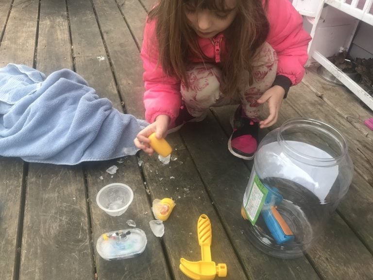 You Can Freeze Toys For A Fun Ice Activity At Home | Kids Activities Blog
