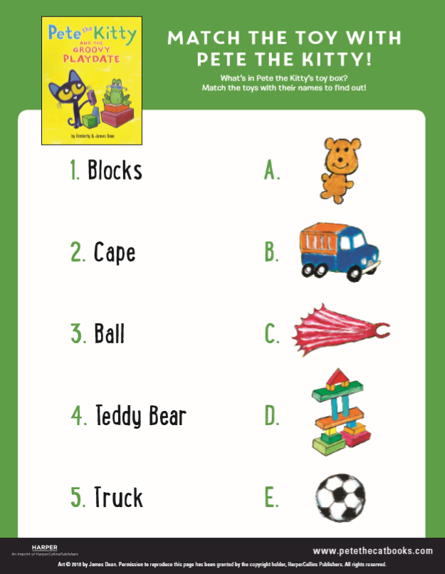 Love Pete the Cat? Here Are Free Pete the Cat Activities, Videos, & More