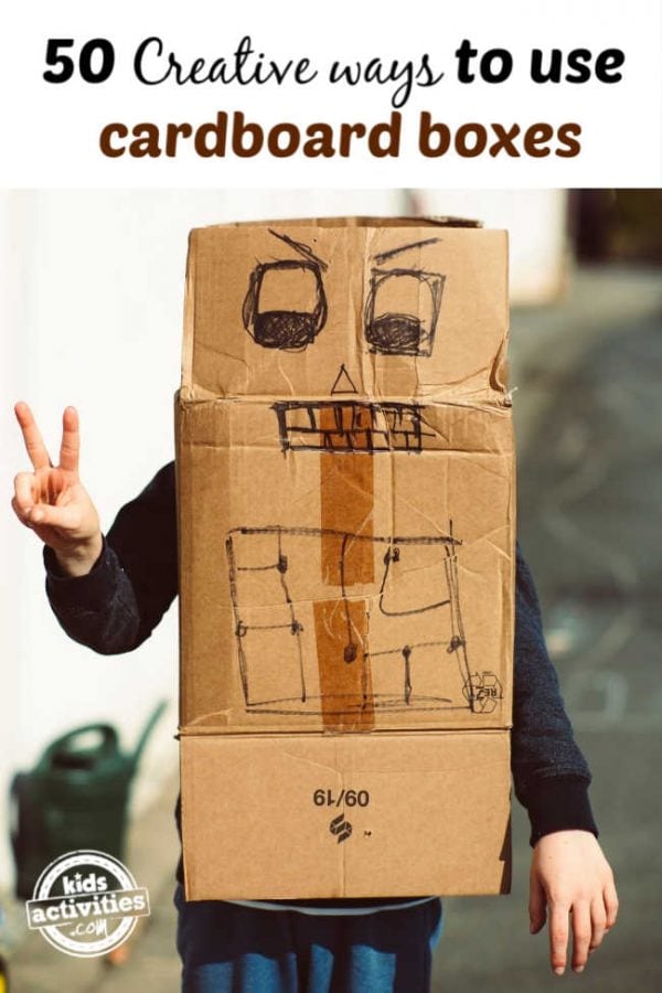 Too Many Cardboard Boxes?? Here Are 50 Cardboard Crafts To Make ...