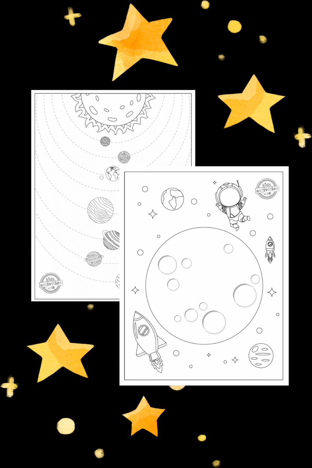 Free Printable Space Coloring Pages for Kids | Kids Activities Blog