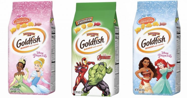 Disney Princess and Marvel Goldfish Crackers Are Here and They Are Pure ...