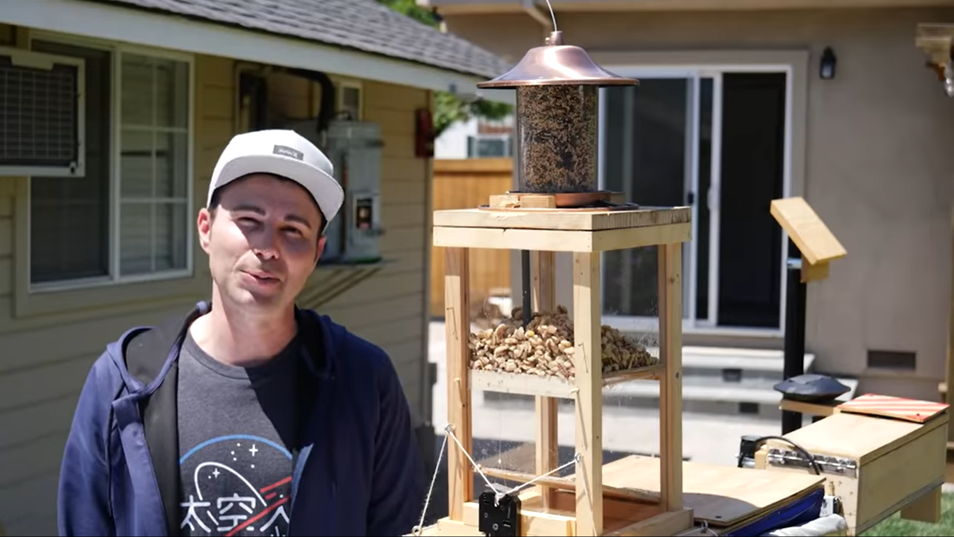 A Former NASA Engineer Built A Ninja Warrior Course for Squirrels and I ...