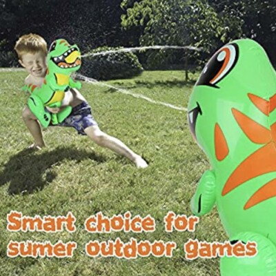 You Can Get An Inflatable Dinosaur Water Blaster For A Roaring Good ...