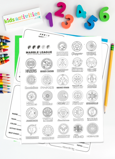 Marble League 2017 Kids Activities Blog
