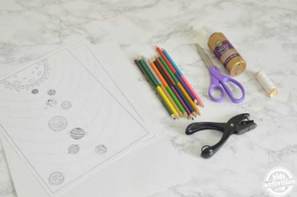 Solar System Model for Kids (Printable Templates) • Kids Activities Blog