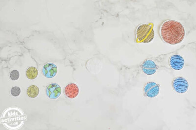 Solar System Model for Kids (Printable Templates) • Kids Activities Blog