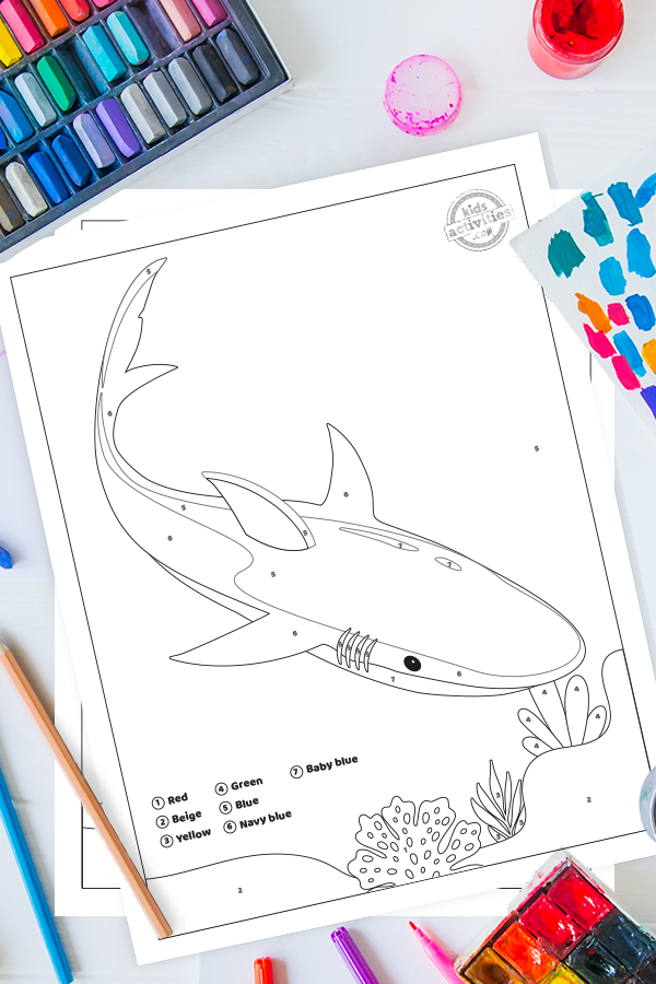 Shark Week 2021 - Kids Shark Activities, Shark Crafts & Coloring Pages