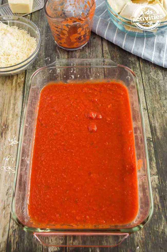 Easy Cheesy Baked Ravioli Recipe Kids Activities Blog