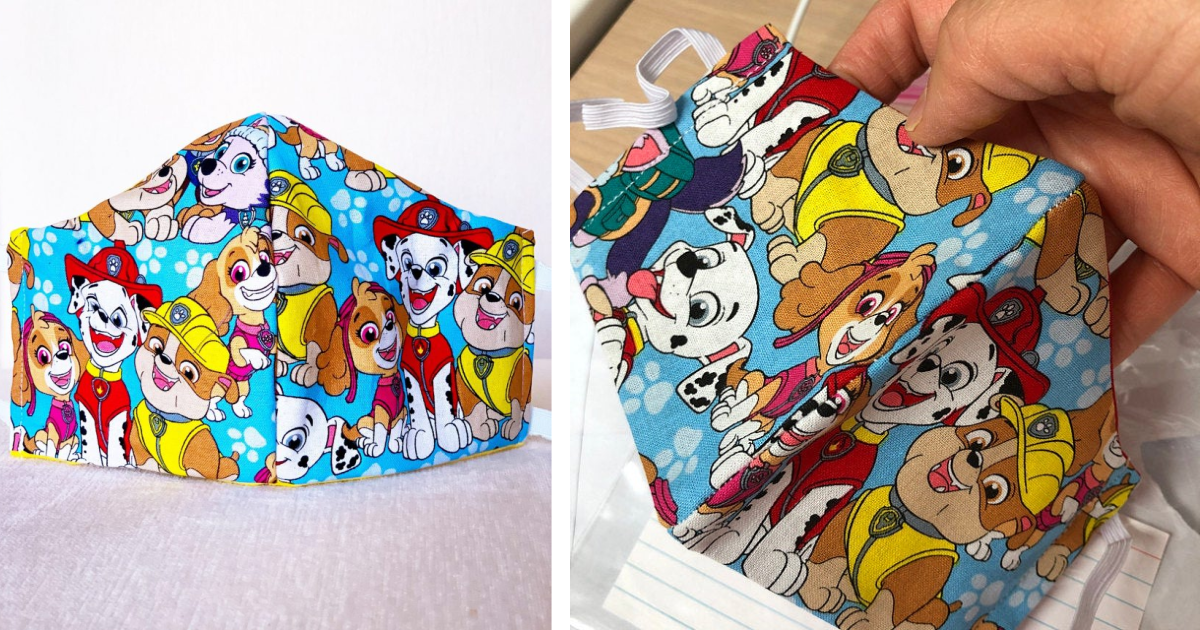 This Paw Patrol Face Mask is Adorable and My Kids Need It Kids ...