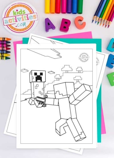 Free Printable Minecraft Coloring Pages for Kids | Kids Activities Blog