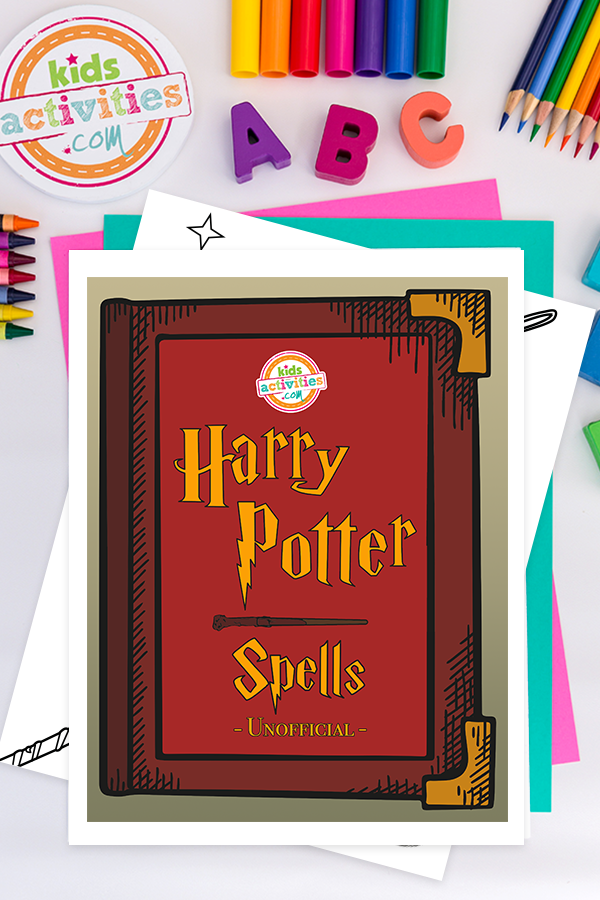 Make Your Own Harry Potter Spell Book with Free Printables | Kids ...