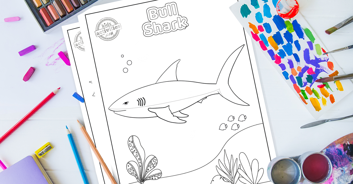Download the CUTEST Shark Week printable pictures to color Kids ...