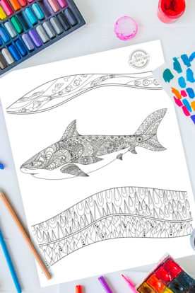 75+ Beautiful Zentangle Art Patterns & Designs: Relaxing Coloring Pages