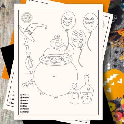 Get This Free Halloween Printable Activities And Make Maths Fun