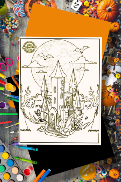 50+ Best Halloween Coloring Pages: Spooky, Scary & Silly