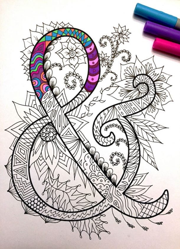 Today is National Ampersand Symbol Day & We Made a Zentangle To Honor ...