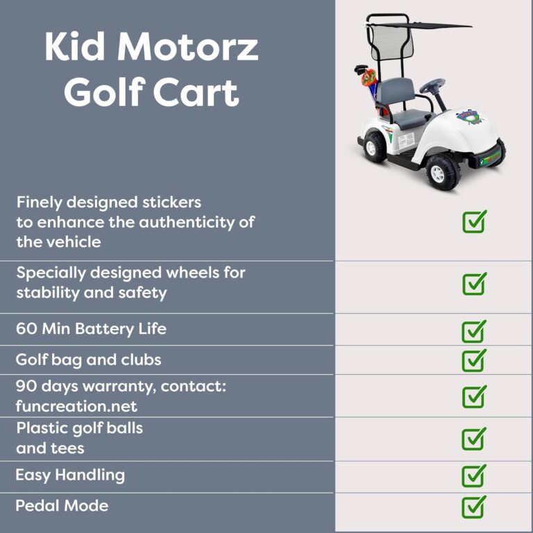 You Can Get Your Kids A Golf Cart That Actually Drives Around | Kids ...
