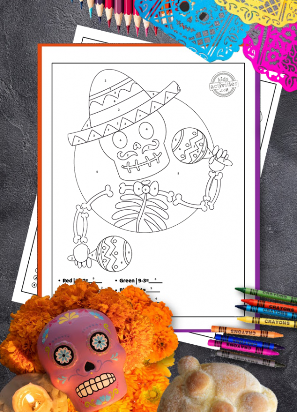 Let's Celebrate! Day of the Dead Activities for Kids |Printables, Facts ...