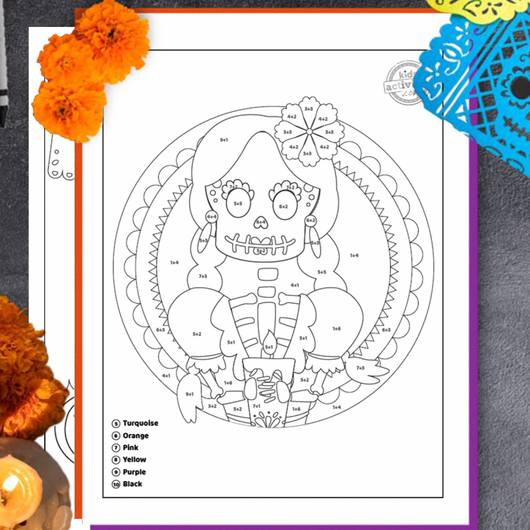 Get This Free Day of the Dead Printable Activities And Make Maths Fun