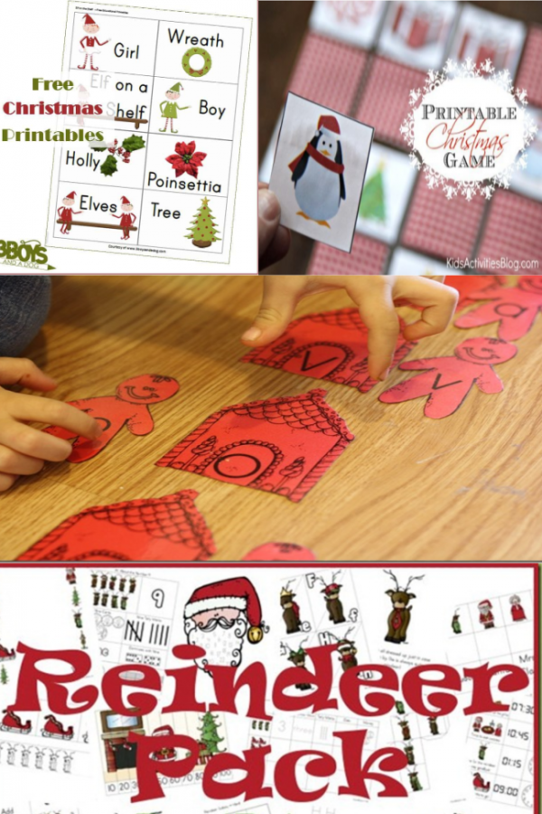 101 Free Christmas Printables (Coloring, Crafts, Worksheets) • Kids ...