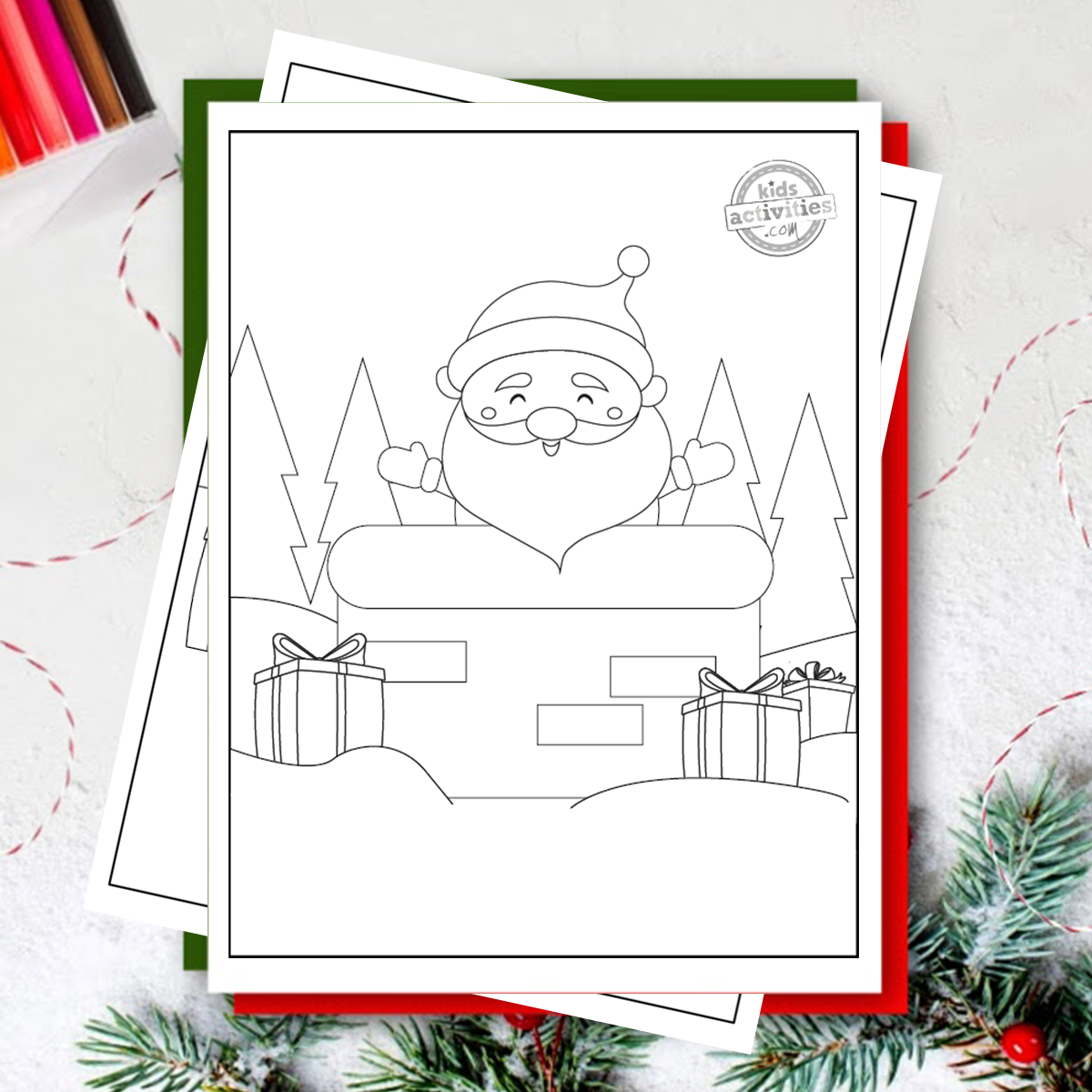 Here are the Best Free Easy Christmas Coloring Pages For Toddlers