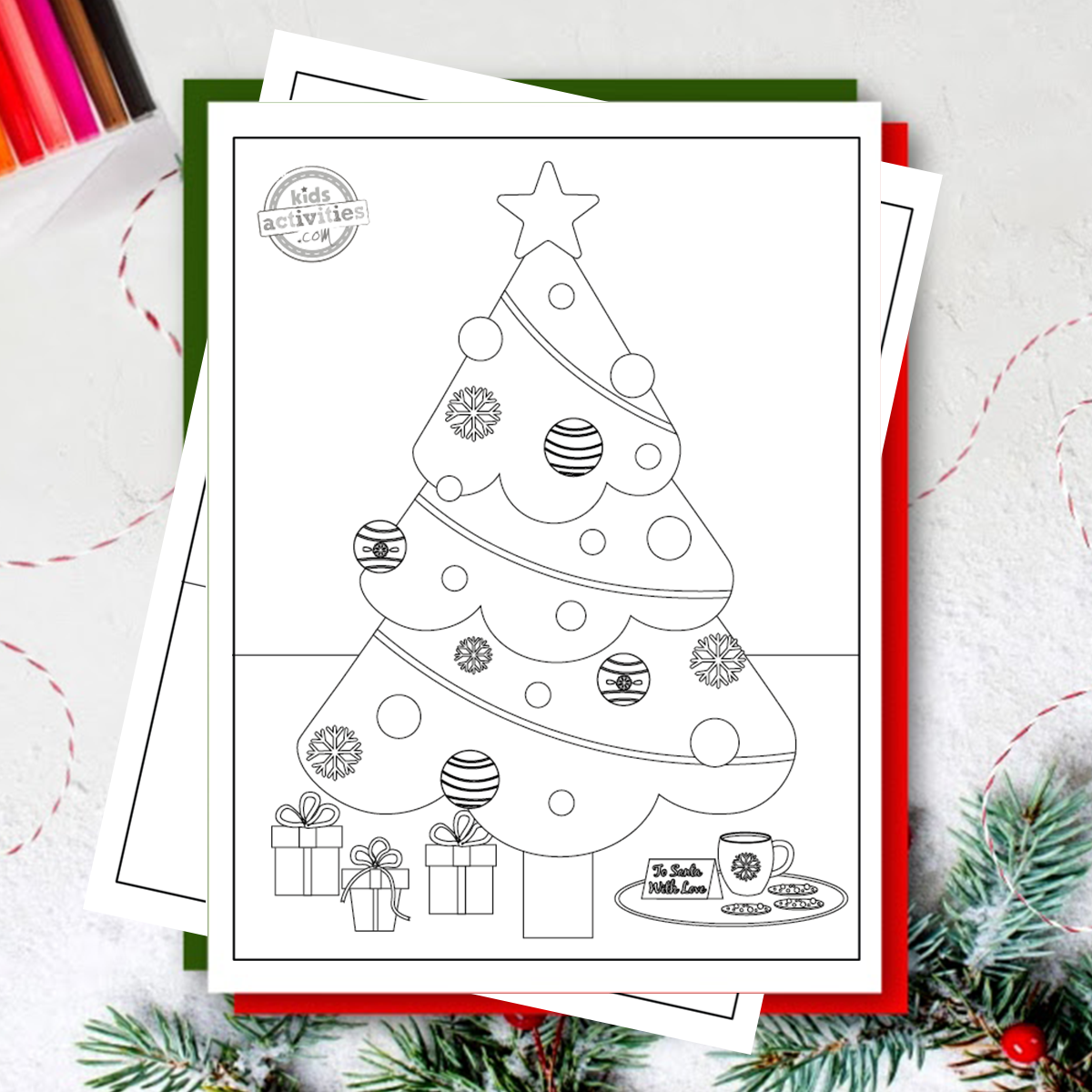 Free Printable Christmas Writing Practice Worksheets | Kids Activities Blog