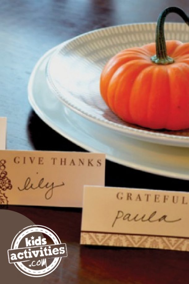 17 Thanksgiving Placemats Crafts Kids Can Make | Kids Activities Blog