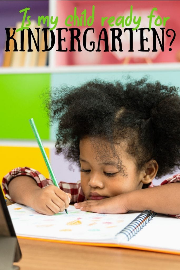 Kindergarten Readiness Assessment Checklist Kids Activities Blog