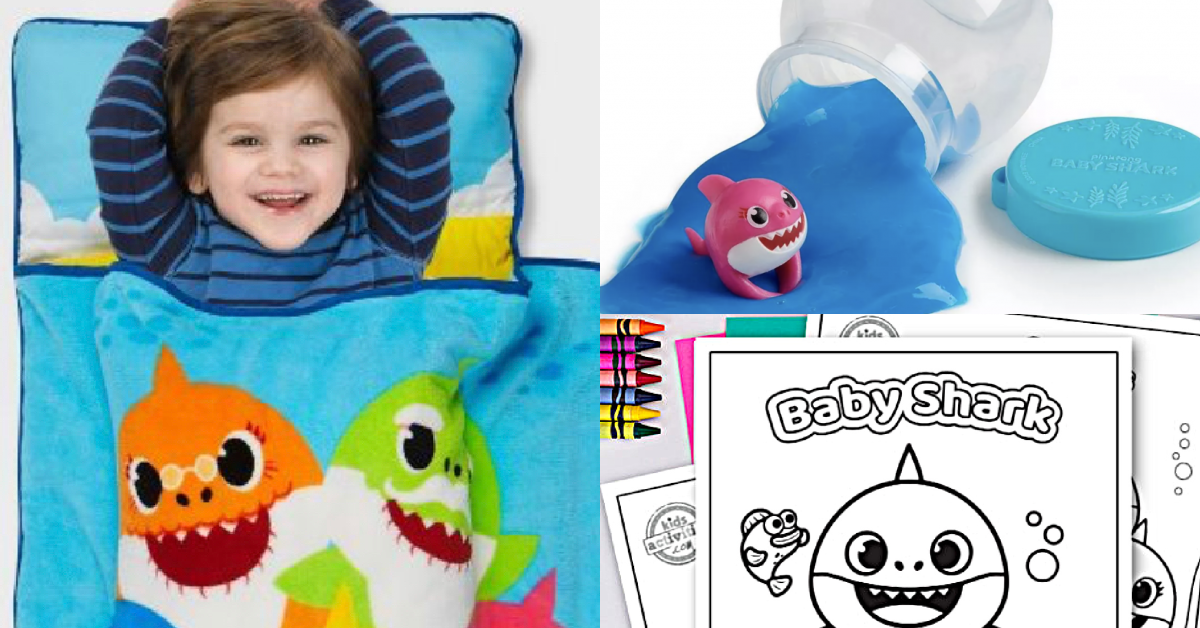 70+ Baby Shark Doo Doo Doo Crafts, Printables & Fun | Kids Activities Blog