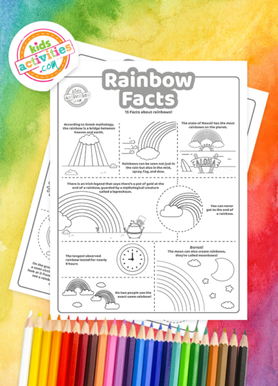 Fun Rainbow Facts For Kids To Print and Learn – ParentingBest.com