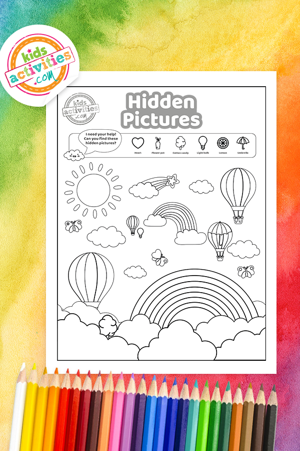30+ Fun & Free Printable Coloring Games for Kids | Kids Activities Blog