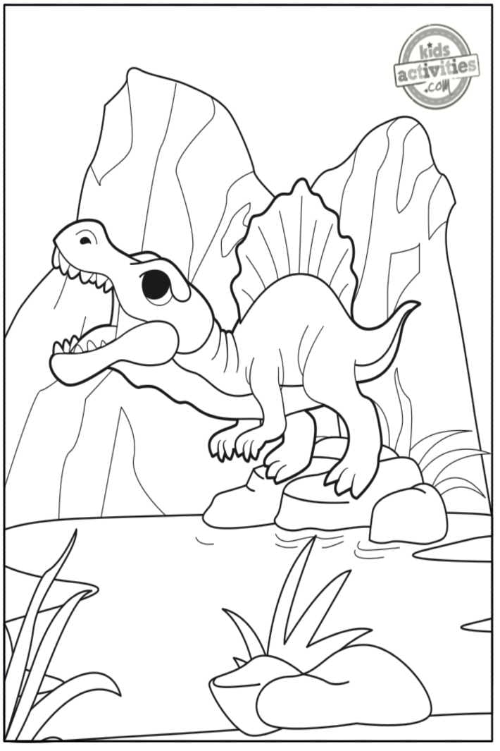 Spinosaurus Coloring Pages | Kids Activities Blog
