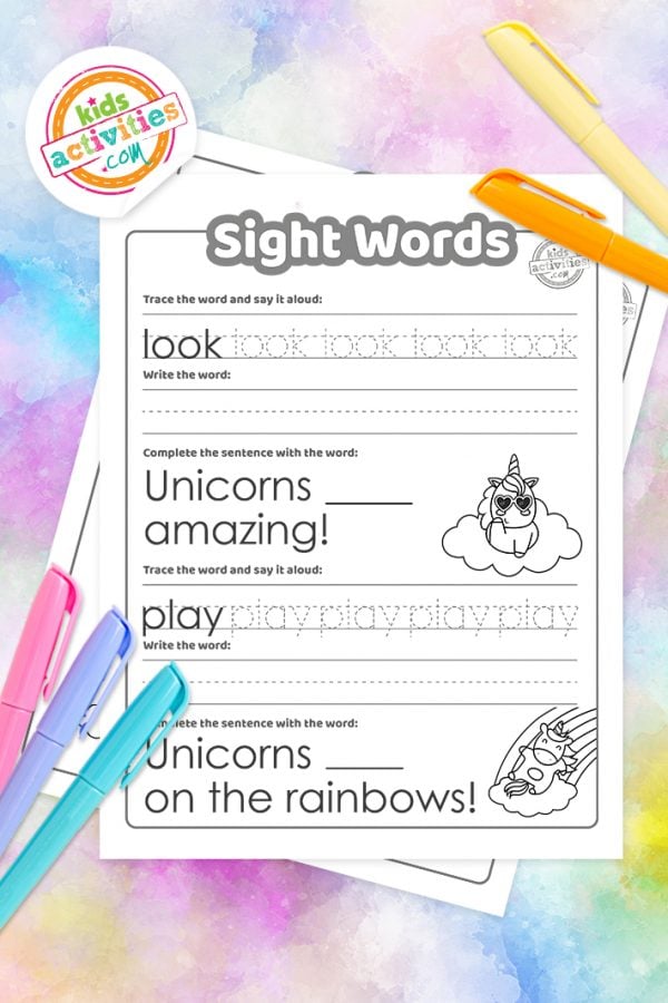75+ Free Printable Worksheets for Learning Fun | Kids Activities
