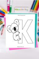 Letter J Coloring Page: Free Alphabet Coloring Page | Kids Activities Blog