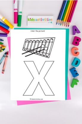 20+ Letter X Crafts & Activities -Preschoolers Learn the Alphabet ...