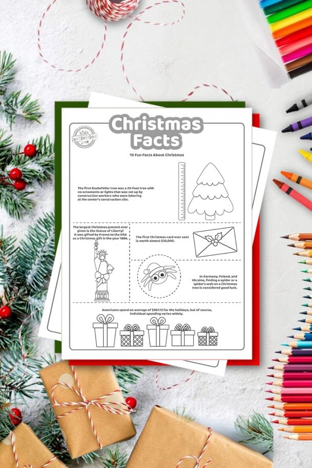 10 Fun Christmas Facts for Kids You Can Print | Kids Activities Blog