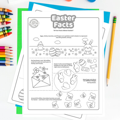 Fun Easter Facts for Kids to Print & Play | Kids Activities Blog