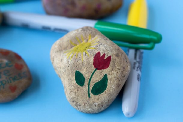 30+ Easy Rock Painting Ideas • Kids Activities Blog