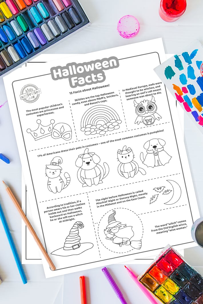 Fun Halloween Facts for Kids You Can Print | Kids Activities Blog