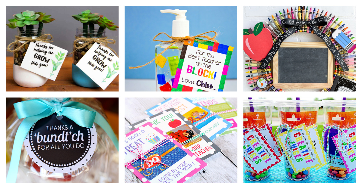 21 Good Teacher Appreciation Gifts Kids Activities Blog