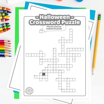 Printable Halloween Crossword Puzzles for Kids |Kids Activities Blog