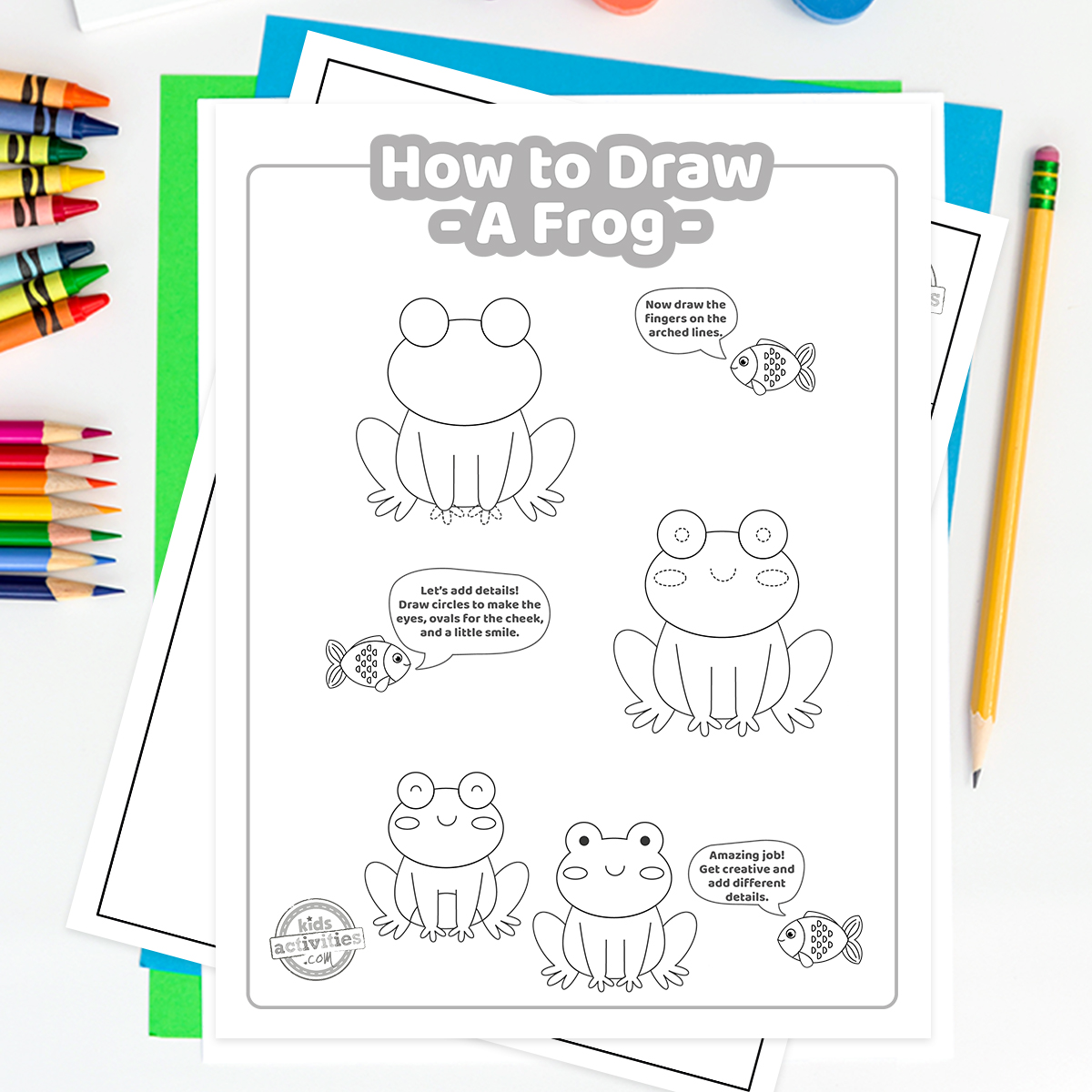 25 Jumping Fun Frog Crafts for Kids | Kids Activities Blog