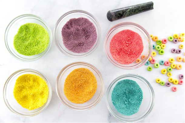 How To Make Edible Paint With Fruit Loops • Kids Activities Blog