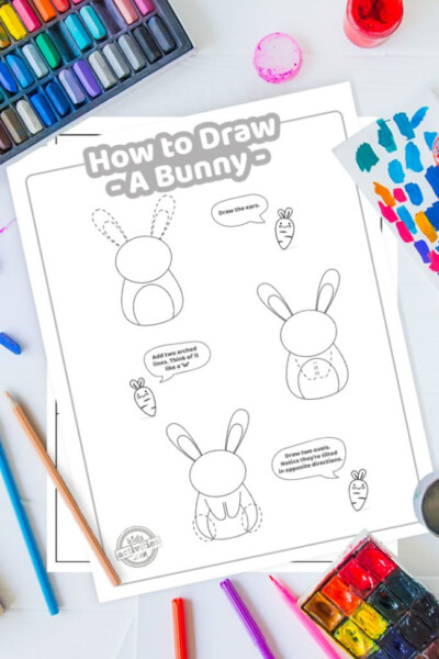 Easy Cat Drawing for Kids (Printable Guide) | Kids Activities Blog
