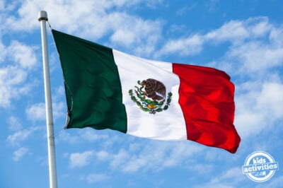 3 Fun Mexican Flag Crafts for Kids with Printable Flag of Mexico | Kids ...