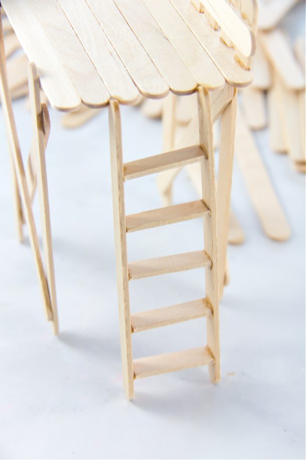Fairy Garden Observation Deck Using Popsicle Sticks | Kids Activities Blog