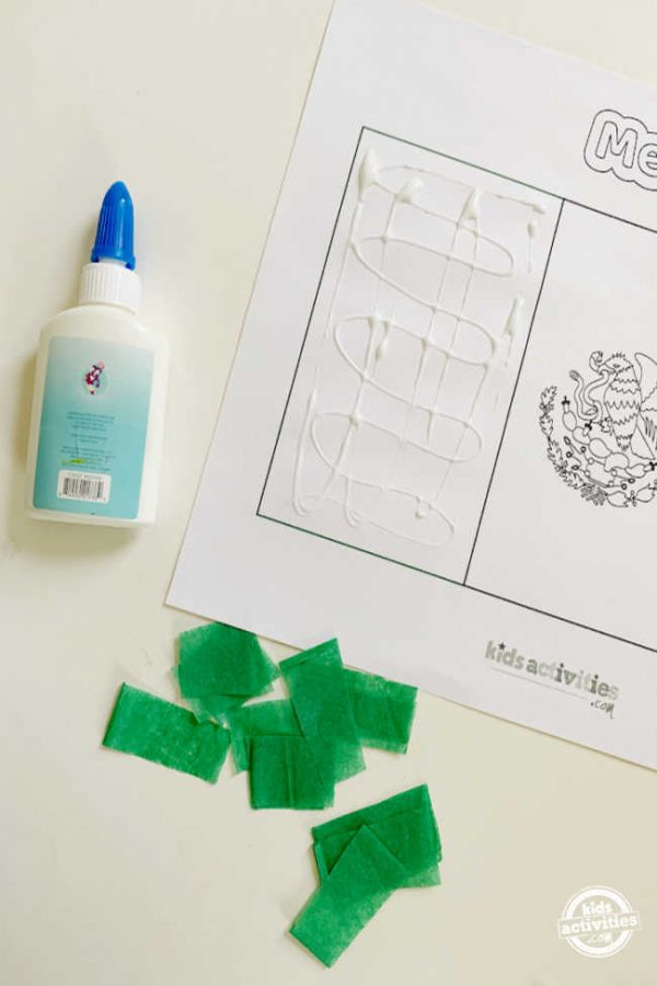 3 Fun Mexican Flag Crafts for Kids with Printable Flag of Mexico | Kids ...