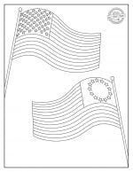 Printable Fun & Patriotic American Flag Coloring Pages | Kids ...